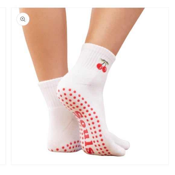 Souls. | Accessories | Very Cherry Pilates Grip Socks | Poshmark